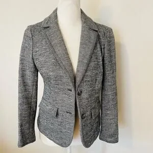 LOFT | Jackets & Coats | Loft Herringbone Blazer | Poshmark